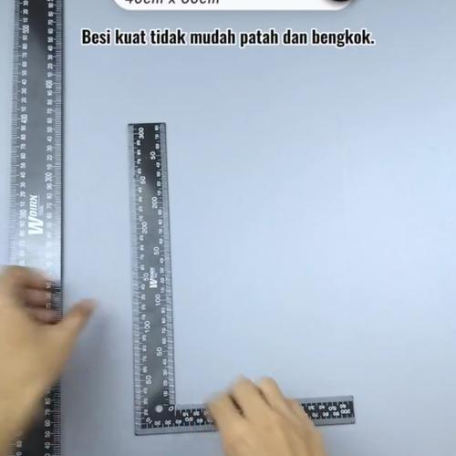 Jual PENGGARIS SIKU TUKANG 40 X 60 CM PENGGARIS SIKU TUKANG BAHAN BESI ...