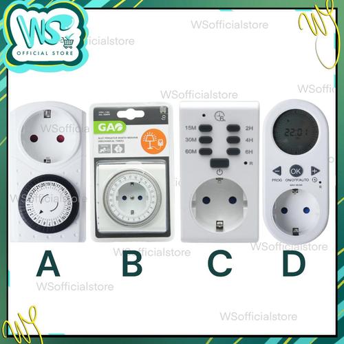 Jual Gao - Alat Pengatur Waktu / Stop Kontak / Colokan Listrik ...