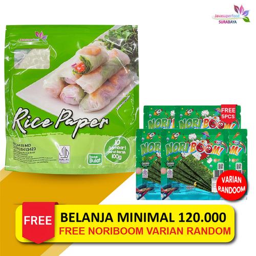 Jual Rice Paper / Kulit Lumpia Vietnam / rice roll spring roll BANH ...