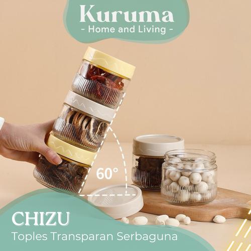 Promo KURUMA - CHIZU Spice Jar Permen Minimalis Food Container Kue ...