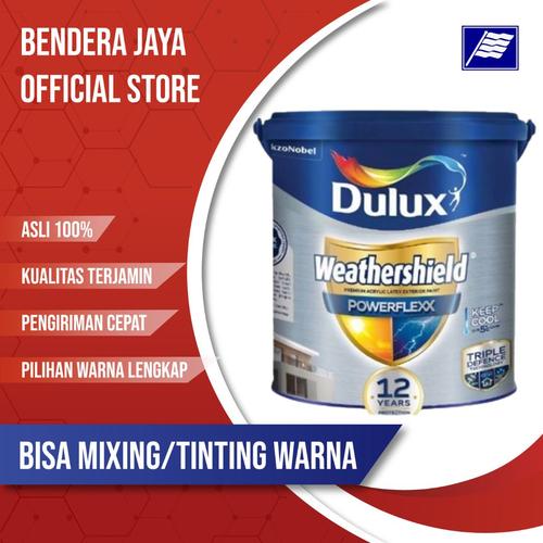 Jual Cat Tembok Exterior Premium Dulux Weathershield POWERFLEXX NG ...