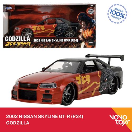 Jual Jada 1/24 Nissan Skyline GT-R R ( R34 ) Godzilla - Jakarta Pusat ...