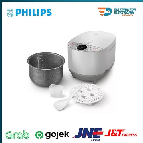 Jual PHILIPS Digital Rice Cooker HD 4515 Abu 10 Menu - Kota Surabaya ...