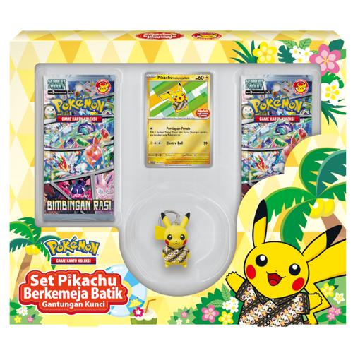 Jual set pikachu berkemeja batik gantungan kunci bimbingan rasi SV7S ...