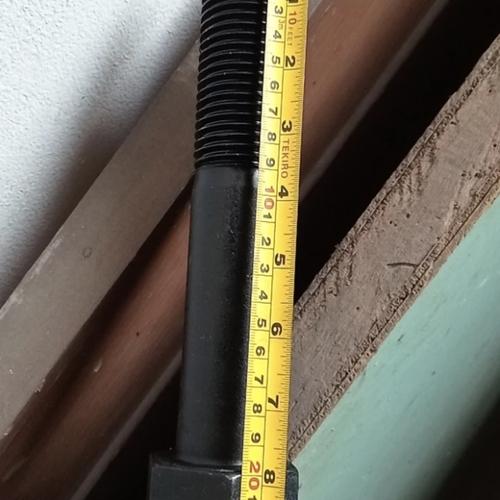 Jual Baut Mur Baja /Hex Bolt 10.9 Half Drat HT M36 X 4.0 X 200 Kunci 55 ...