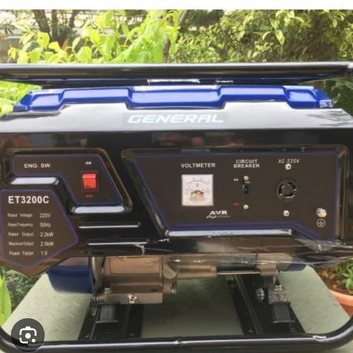 Jual General Mesin Generator Set ET 3200 C Genset Bensin 2200 Watt ...