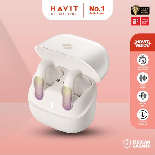 Jual Havit Openbuds 1 Open-Ear Clip Earphones Connect Havit Life App ...