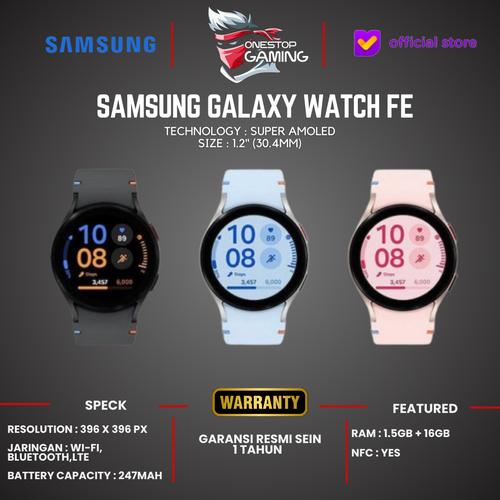 Promo Samsung Galaxy Watch FE 40mm | Smartwatch Garansi Resmi SEIN ...