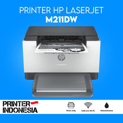 Promo Printer HP LaserJet M211dw Duplex Print Only Wireless (9YF83A ...