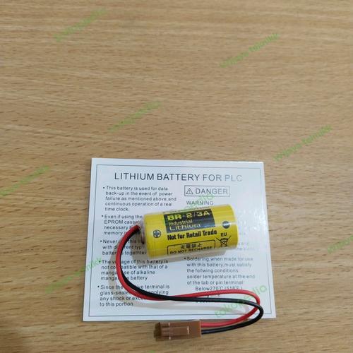 Jual Baterai plc BR-2/3A battery plc br2/3a baterai br 2/3a - Kota ...