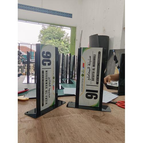 Jual Papan nama kelas/ papan nama ruang guru / papan nama ruangan - Kab ...