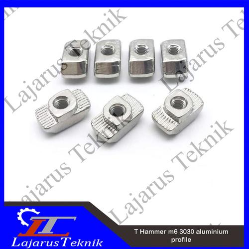Jual T Nut Hammer Drop in Aluminium Profile 3030 - M4 - Kota Cimahi ...