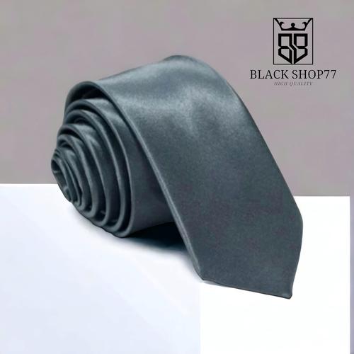 Jual Dasi Pria Panjang Polos Satin 3 Inchi Abu Abu - Abu Muda, Medium 3 ...