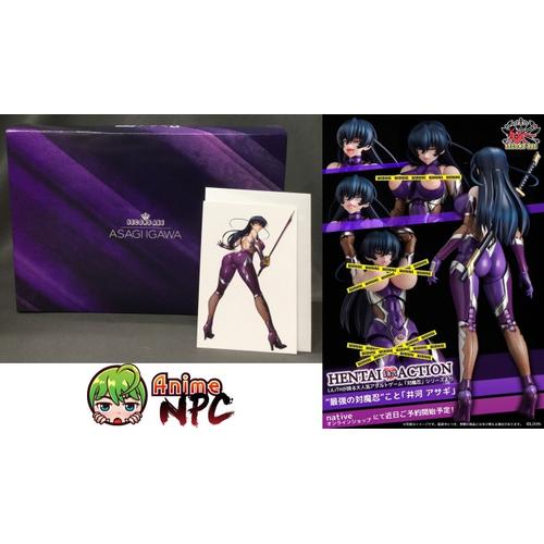 Jual [ORI JAPAN] Action Figure Second Axe Asagi Igawa - Taimanin Asagi Lilith Native Hentai [not ...