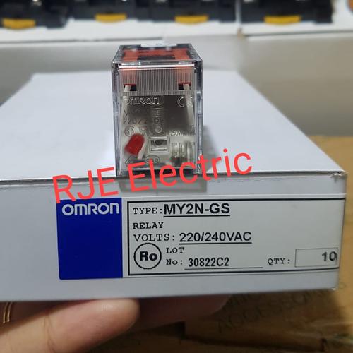 Jual Relay Omron MY2N-GS 220Vac / Relay MY2N - Jakarta Pusat - RJE ...