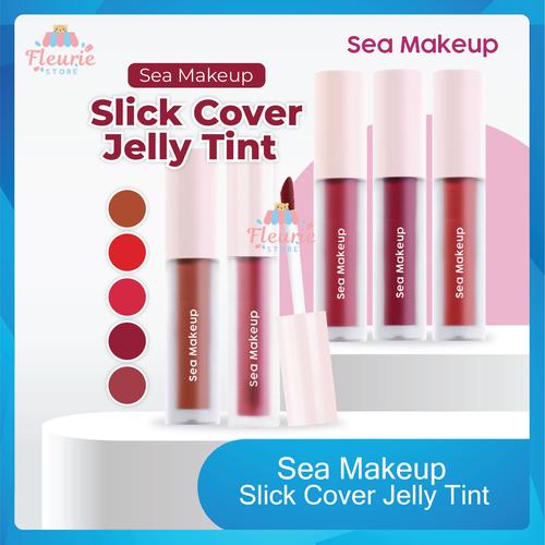 Jual SEA MAKEUP Slick Cover Jelly Tint 3,2ml - Jelly Tint Lip Tint ...