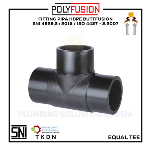 Jual Butt Fusion Equal Tee HDPE 4 Inch / 110 mm PN16 - Kota Tangerang ...