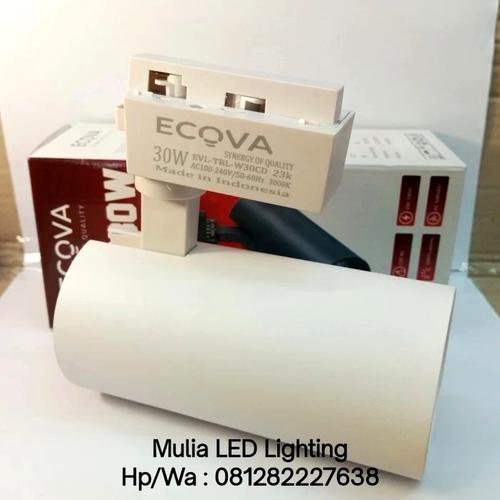 Jual Ecova Lampu Led Track light COB Watt 30 watt - 6500K, Putih ...