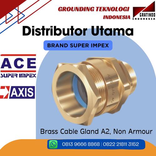 Jual Brass Cable Gland A2-50 L (NON-Armour) / Kabel Gland A2-50L ...