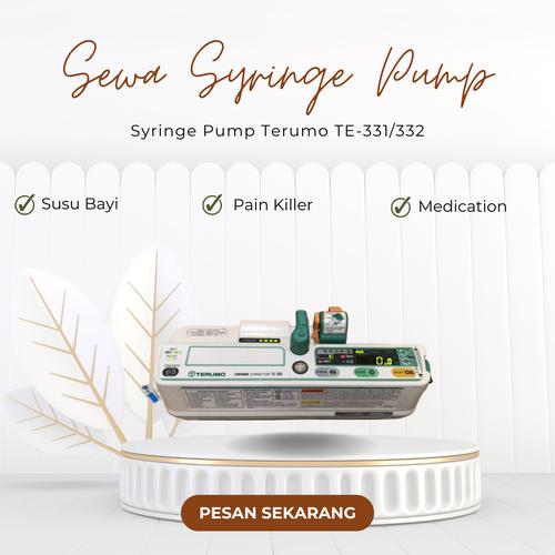 Jual Syringe Pump Terumo TE-331/332 (RENT) - Jabodetabek - Jakarta ...