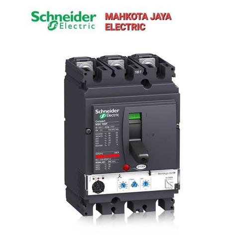Jual SCHNEIDER MCCB CIRCUIT BREAKER COMPACT NSX160F 160A 3P 36KA MIC 2.2 63-160 TM160D ORIGINAL ...