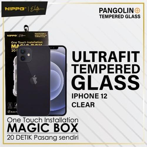 Promo HIPPO ELITE PANGOLIN+ IPHONE 12 TEMPERED GLASS ULTRAFIT - ANTI ...
