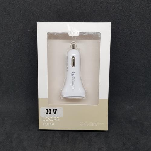 Jual LOOPS Car Charger Dual Port 30W Original - Jakarta Barat - Banten ...