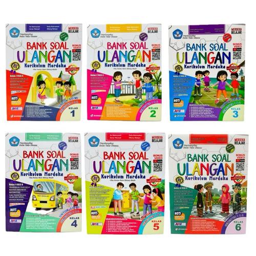 Jual Bank Soal Ulangan Kurikulum Merdeka Untuk sd Kelas 1, 2, 3, 4, 5, 6, Semester 1 & 2 ...