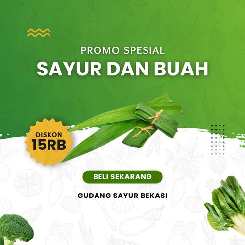 Jual Daun Pandan 1 Ikat SAYUR BEKASI - Kota Bekasi - Gudang SAYUR ...