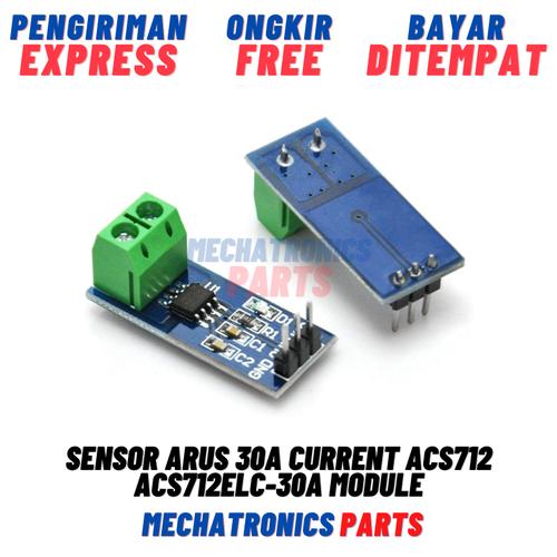 Jual SENSOR ARUS 30A CURRENT ACS712 ACS712ELC-30A MODULE - Kota Bandung ...