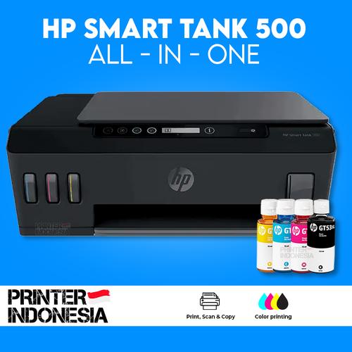 Promo Printer HP Smart Tank 500 Borderless AIO Print Scan Copy Cicil 0% ...