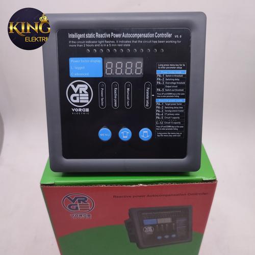Jual Power Factor Regulator 12step VORGE PFR 12 step bisa untuk 6 step ...