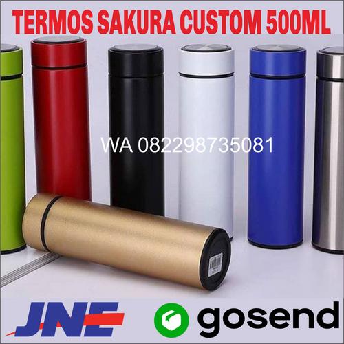 Jual Tumbler sakura custom Tumbler sakura polos Termos SAKURA LIFE ...