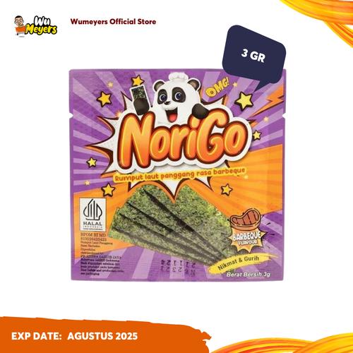 Jual Norigo Snack Rumput Laut / Norigo Nori Sachet Snack Rumput Laut ...