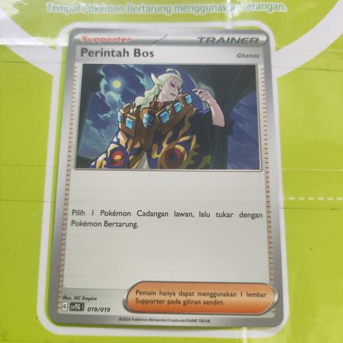 Jual Kartu Pokemon Perintah Bos SVTG 019/019 - Kota Bekasi - Kishi ...