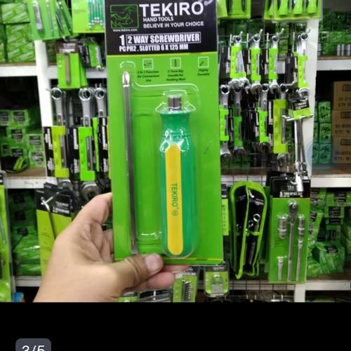 Jual Tekiro 2 Way Screwdriver / Obeng Dua Arah SD-TW0849 - Jakarta ...