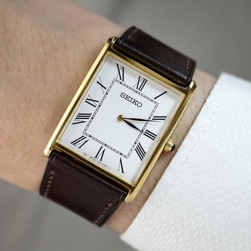 Jual Seiko Tank SWR052 ORIGINAL Gold Plated - Kota Semarang - The90's ...