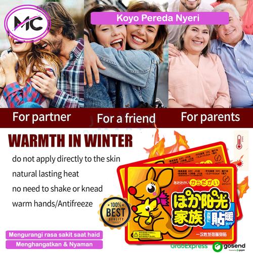 Jual Koyo Pereda Nyeri Pinggang Sendi Perut Sticker Koyo Penghangat ...