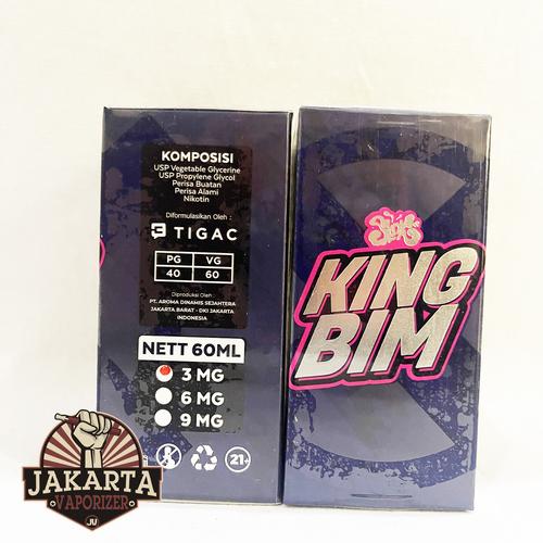Jual SLANK KING BIM STRAWBERRY MILK 60ML 3MG 6MG 9MG BY TIGAC X SLANK X ...