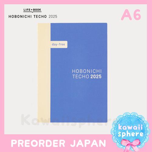 Jual Hobonichi Techo 2025 A6 Day-Free | Hobonichi 2025 | Preorder ...