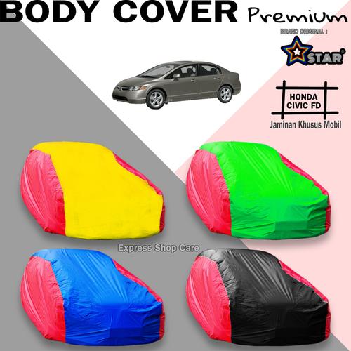 Promo Sarung Mobil HONDA CIVIC FD Merah Kombinasi Warna Body Cover 2 ...