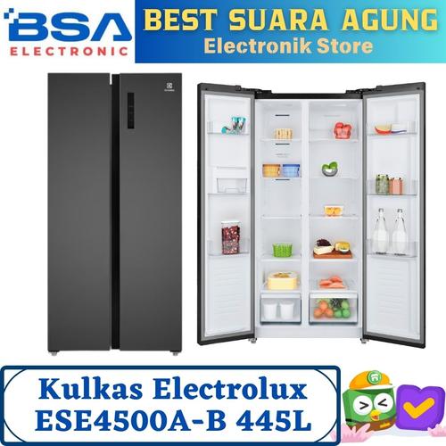 Jual ELECTROLUX ESE4500A-B kulkas Side by Side 445L Inverter ESE 4500A-B - Kota Tangerang ...