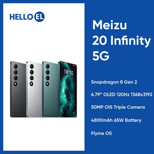 Jual Meizu 20 Infinity 5G Snapdragon 8 Gen 2 6.79" OLED 120Hz 50MP OIS 4800mAh 65W Flyme OS ...