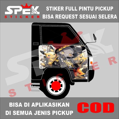 Jual STICKER FULL PINTU PICK UP BISA REQUEST SESUAI SELERA - SAMA ...