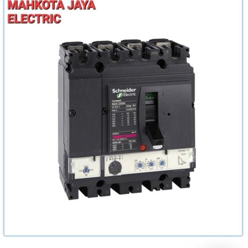 Jual SCHNEIDER MCCB CIRCUIT BREAKER COMPACT NSX160N 160A 4P 50KA MIC 2. ...