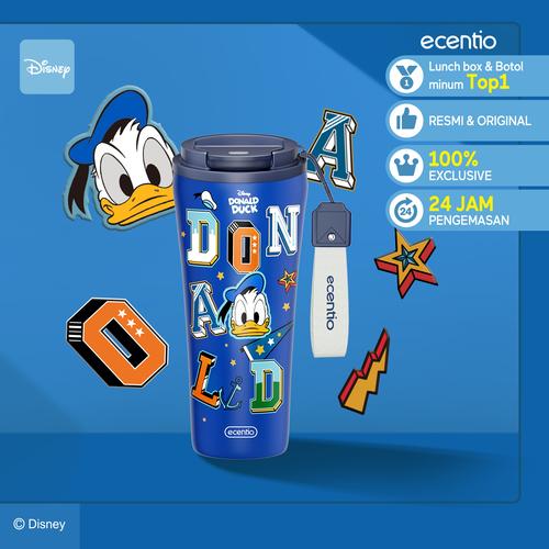 Promo ecentio tumbler minum stainless 480ml aesthetic Disney Donald ...