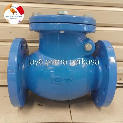 Jual Swing Check Valve Tozen PN16 3" inch / Klep Tabok Cast Iron Tozen ...