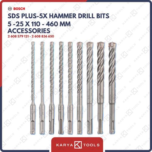 Jual Bosch SDS Plus-5X Hammer Drill Bits / Mata Bor Beton 5 - 25 X 110 ...