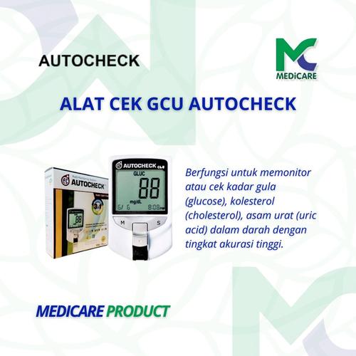 Jual Autocheck Alat Cek GCU 3 In 1 - Strip Kolestrol - Kota Malang ...