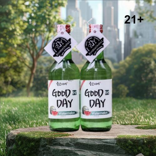 Jual Paket 2 Soju Good Day Watermelon 360ml - INDOALKOHOL Original 100% ...